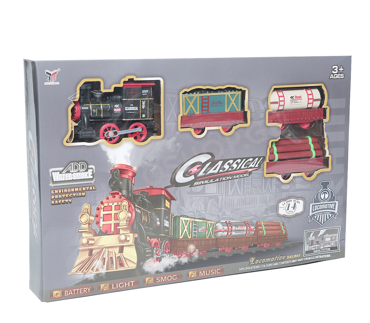 Train toy, sound and lights effect 45955 - LILOSHOP.GE